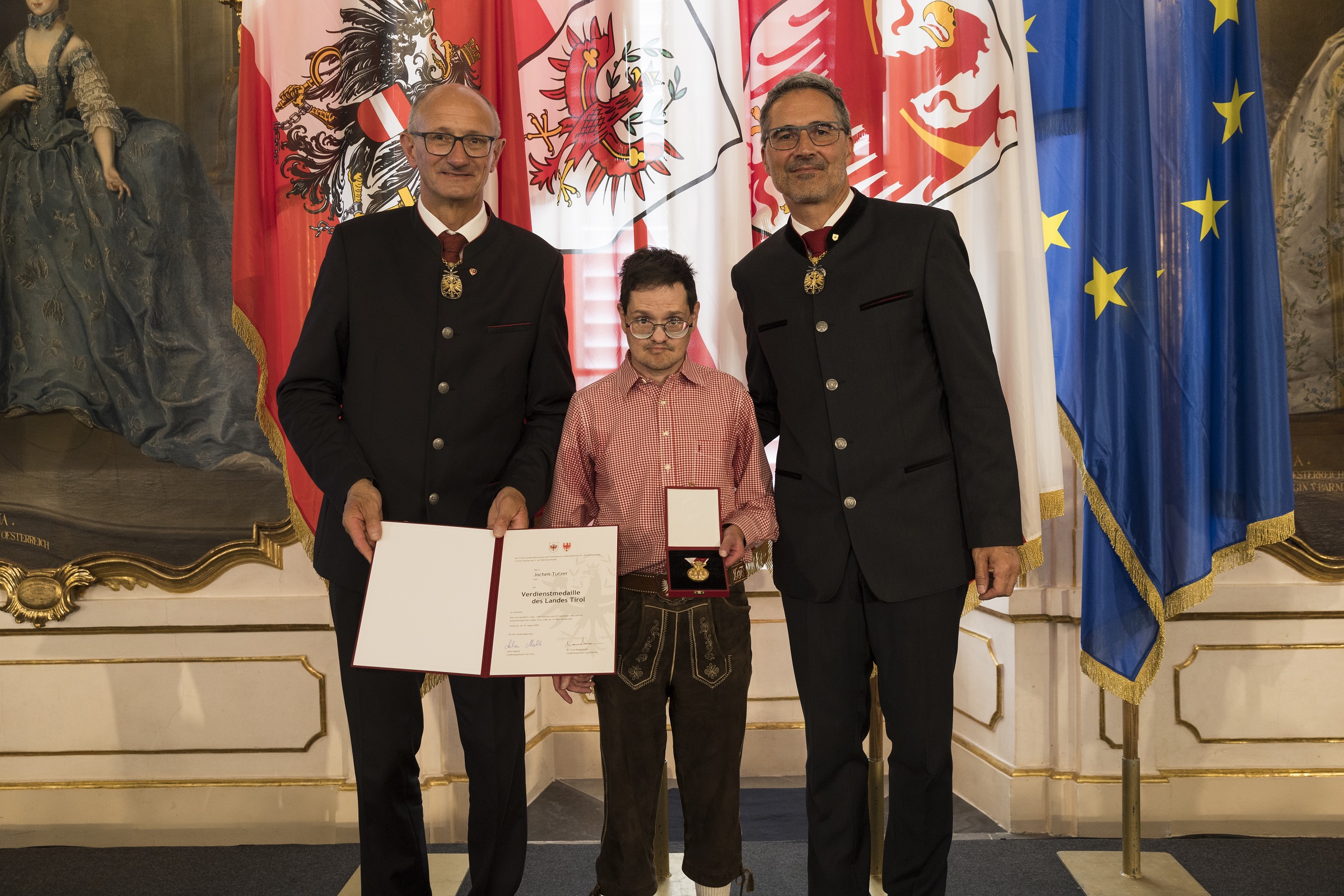 Medaglia al Merito del Tirolo e dell’Alto Adige per Jochen Tutzer ...